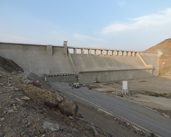 Hali dæmning, Saudi Arabien | Fosroc