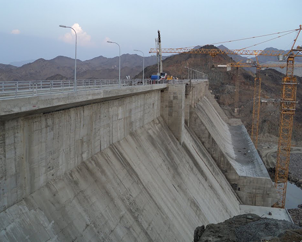 Hali dæmning, Saudi Arabien | Fosroc